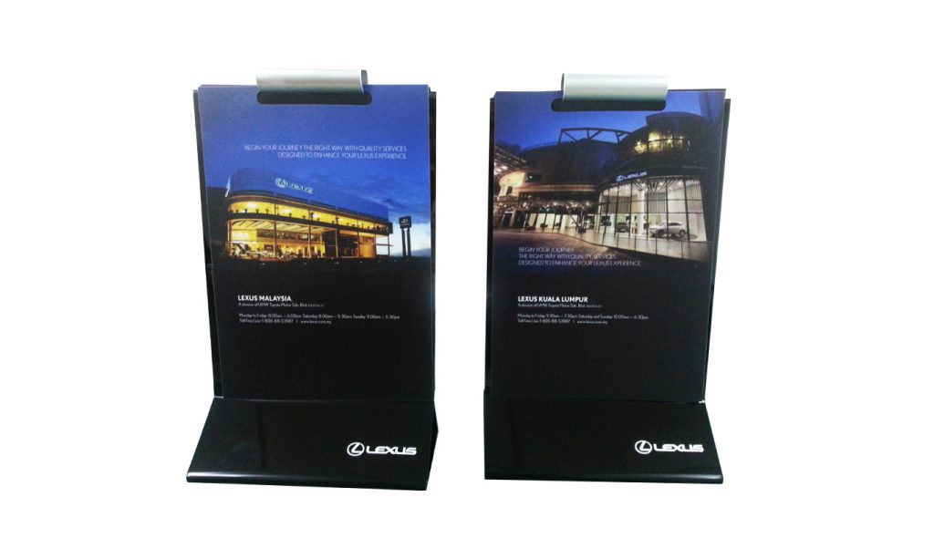 Customized Acrylic Stands – Grafik Scan Print